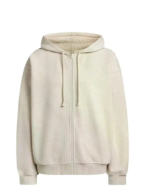12 STOREEZ Zip-up Hoodie - Neutrals