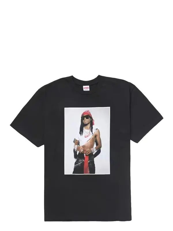 Supreme Playboi Carti Graphic-print T-shirt - Black