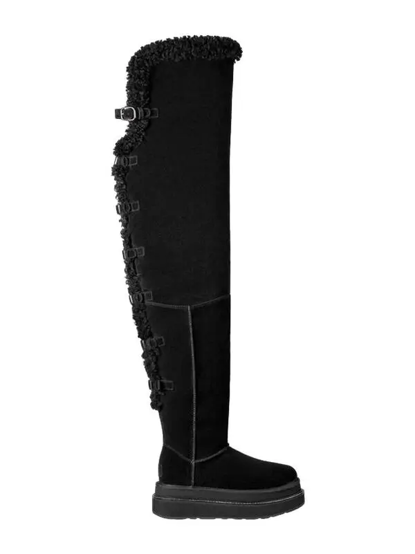UGG Sacai X Thigh High Boot - Black