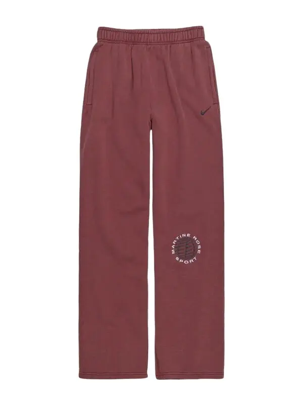 Nike X Martine Rose Fleece Pants - Red