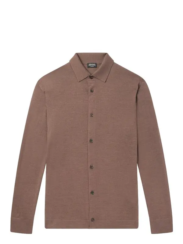 Zegna Casheta Shirt - Brown