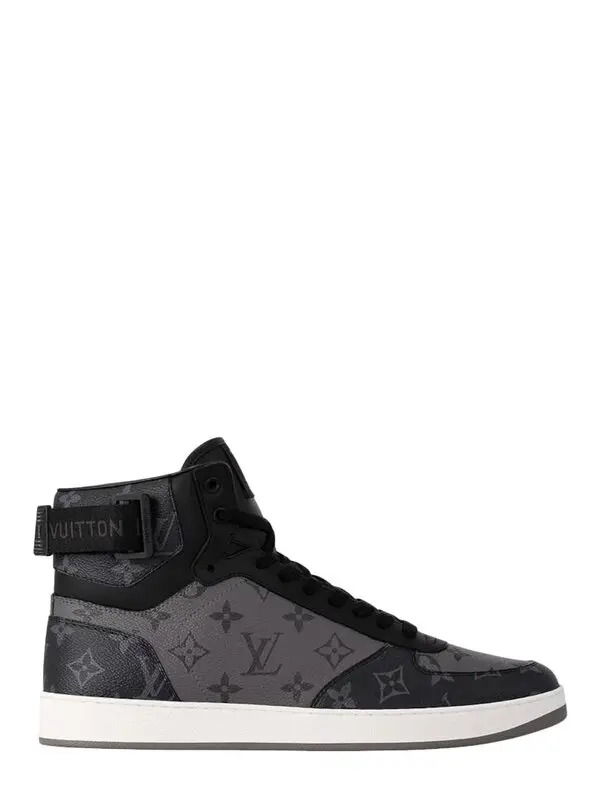LOUIS VUITTON Rivoli Sneaker Boot - Black/grey