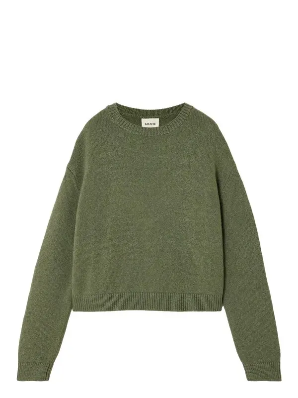 Khaite Milo Cashmere Sweater - Green