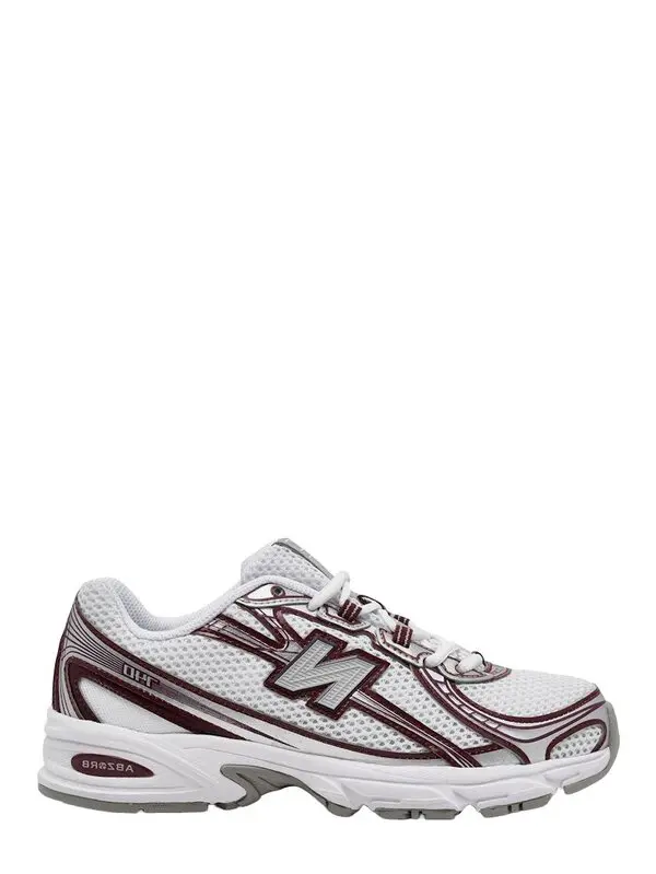 NEW BALANCE 740v2 Sneakers - White/burgundy/silver