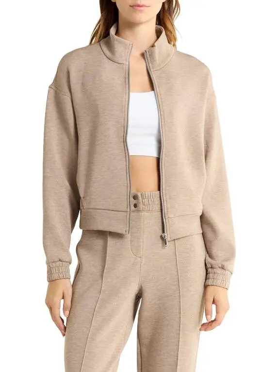 Spanx Brushed Airessentials® Jacket - Birch Heather