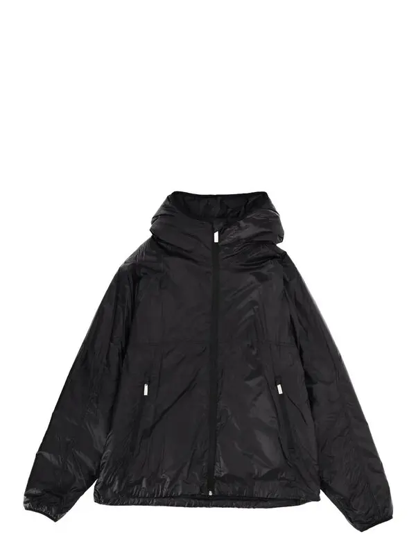 Herno Relaxed Fit Hooded Jacket - Black