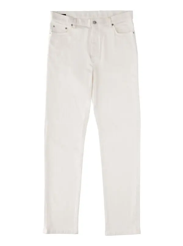 Zegna Cotton Denim Jeans - White