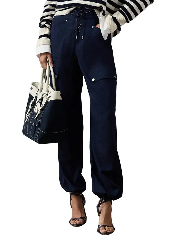 Ralph Lauren Briella Ripstop Pant - Icon Navy