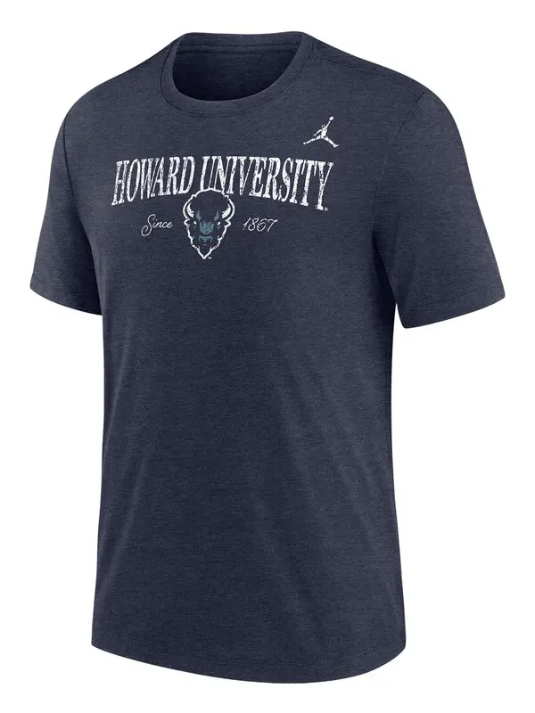 JORDAN College Tri-blend Short-sleeve T-shirt - Blue