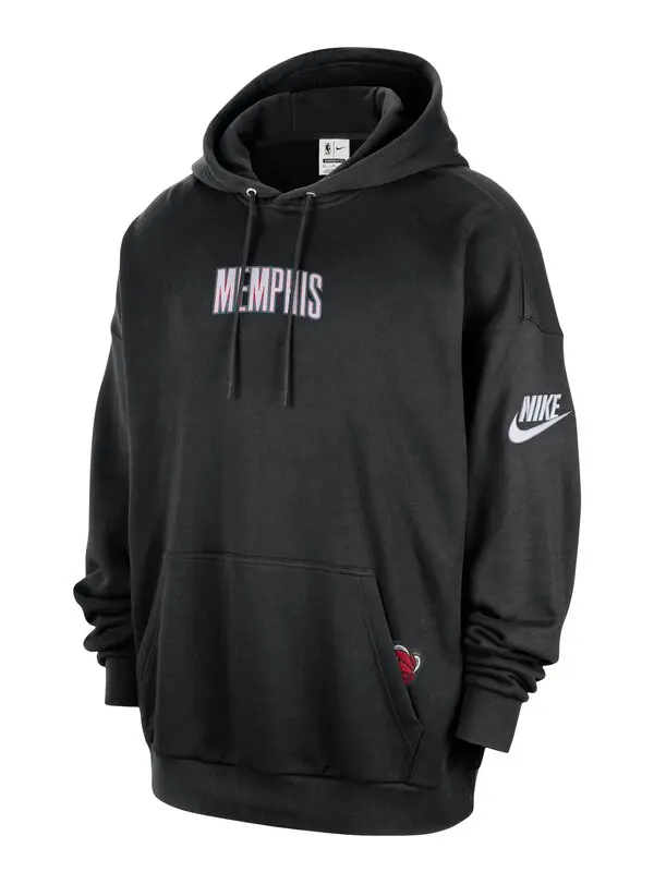 Nike Memphis Grizzlies 2025/26 Hardwood Classics Nba Premium Pull-over Hoodie - Black