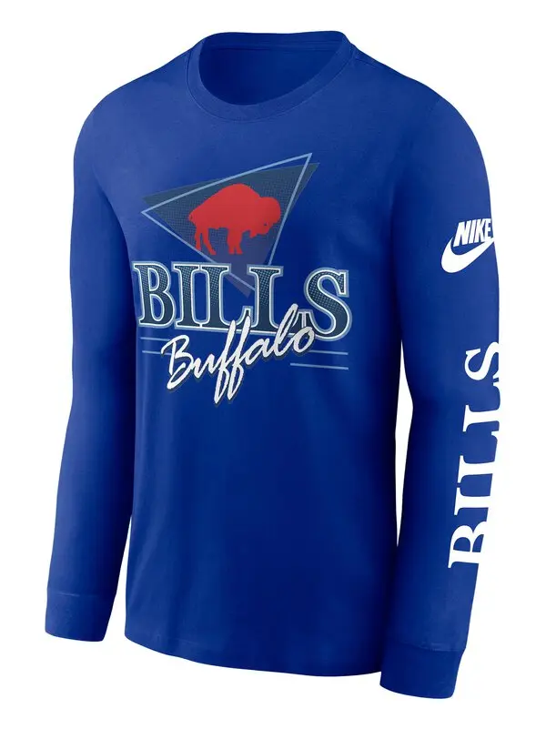 Nike Buffalo Bills Rewind Nfl Long-sleeve T-shirt - Blue