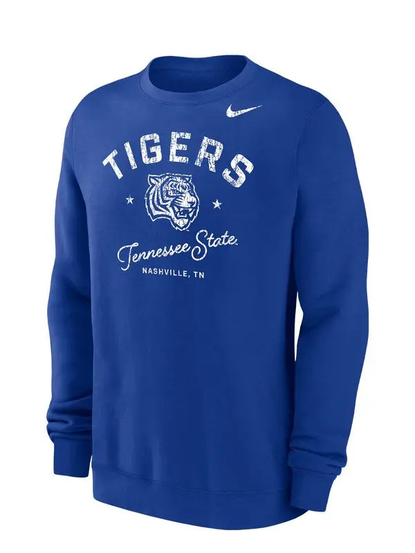 Nike Club Fleece College Crew-neck Sweatshirt - Blue