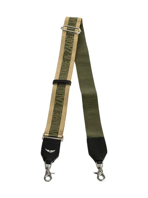 Zadig&Voltaire Iridescent Contrasting Jacquard Shoulder Strap - Metallic