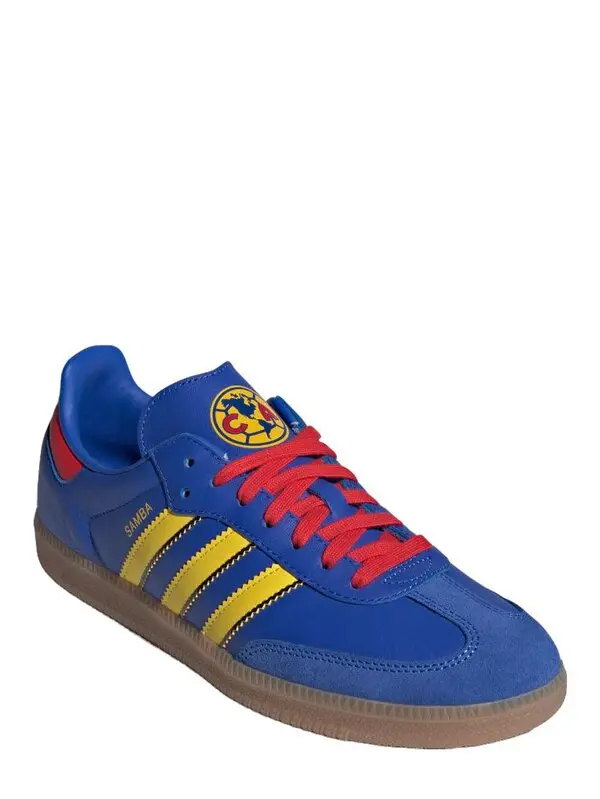 Adidas Samba Licensed Sneakers - Hi-res Blue / Yellow / Vivid Red
