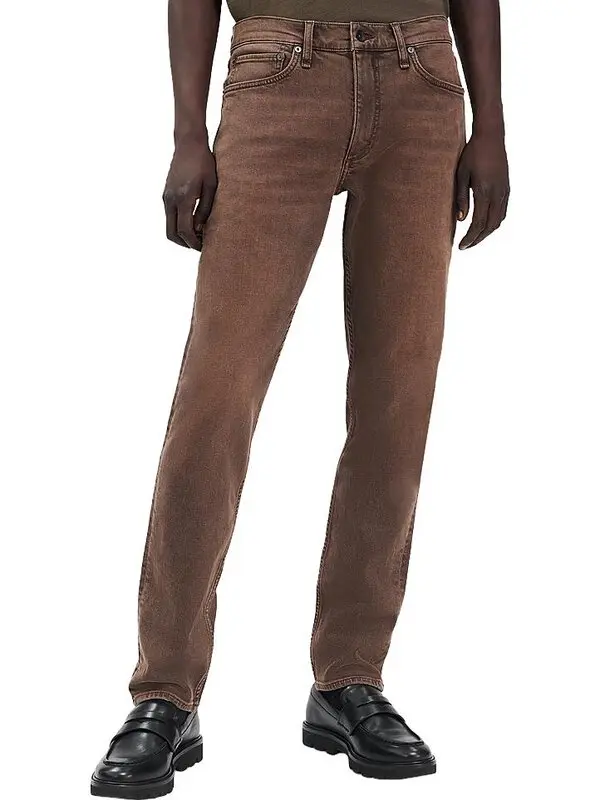 Rag & Bone Slim Fit 2 Authentic Stretch Jeans - Brownstone