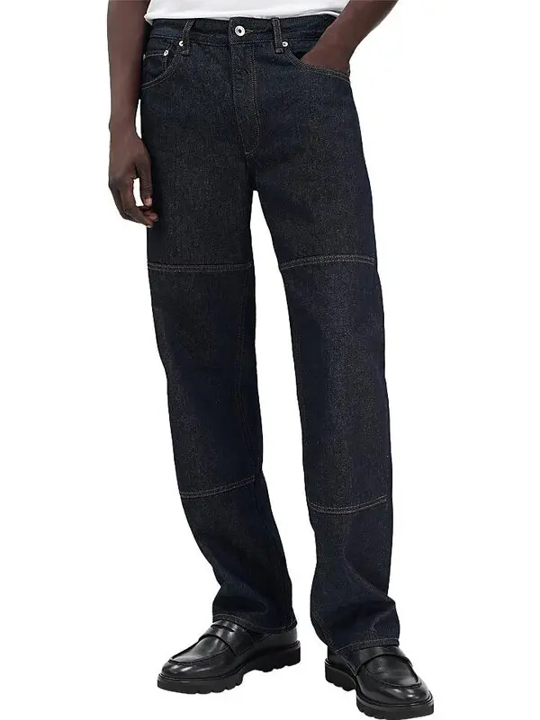Rag & Bone Straight Fit 4 Authentic Rigid Workwear Jeans - Resin Rinse