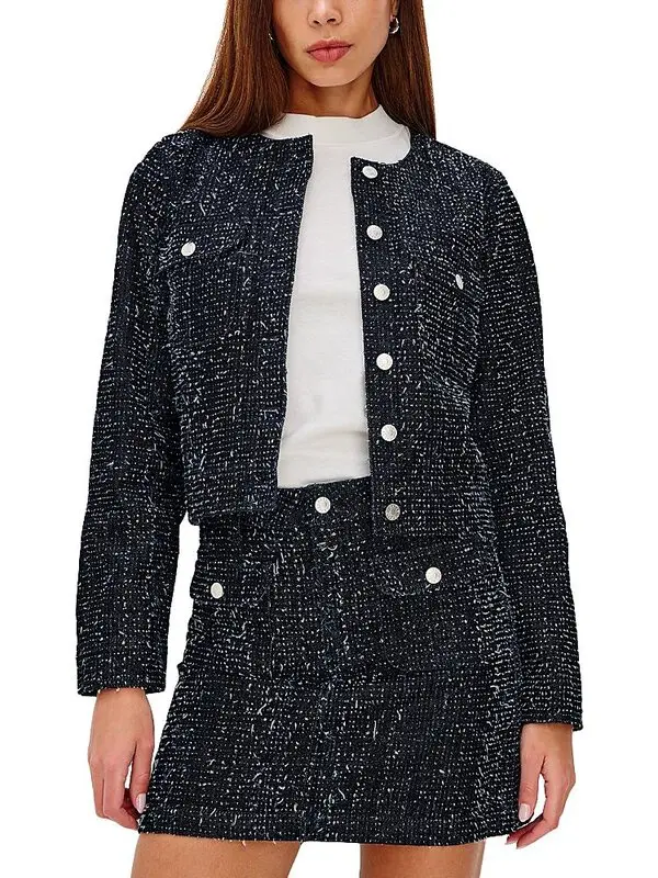 Rails Capistrano Tweed Jacket - Denim Tweed