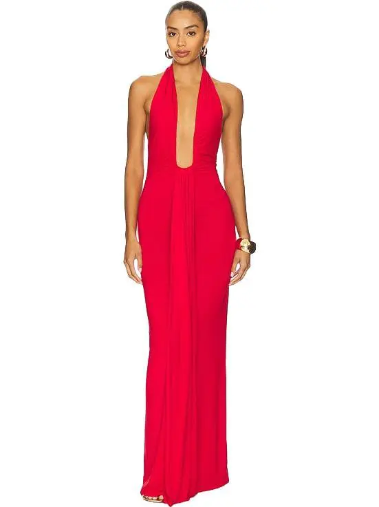 LOVERS AND FRIENDS Antoinette Gown - Red