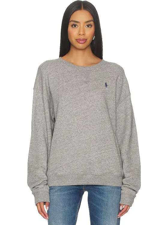 Polo Ralph Lauren Fleece Crewneck - Dark Vintage Heather