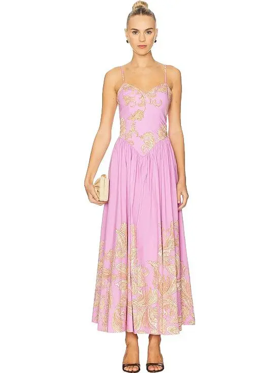 Hemant & Nandita Maxi Dress - Lilac
