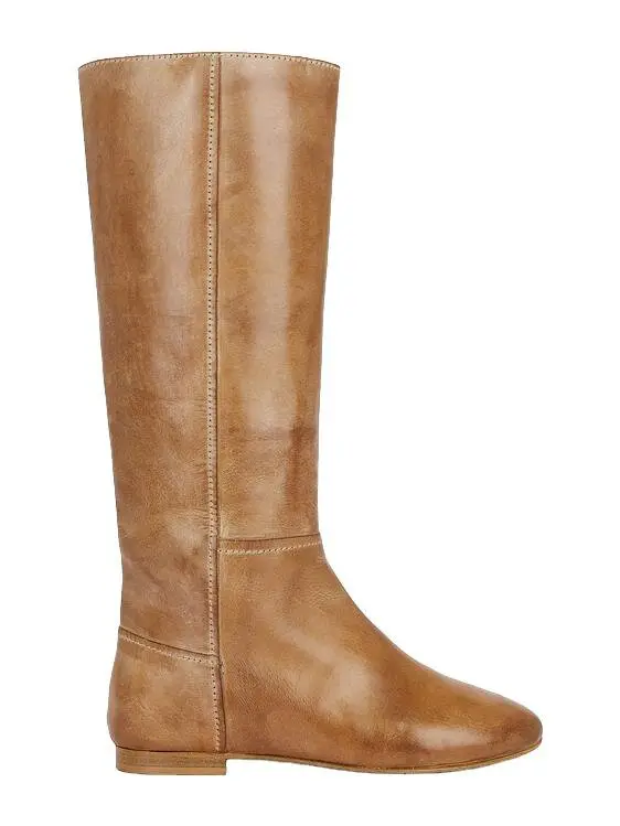 DICO COPENHAGEN Nadine High Boot - Dark Tan