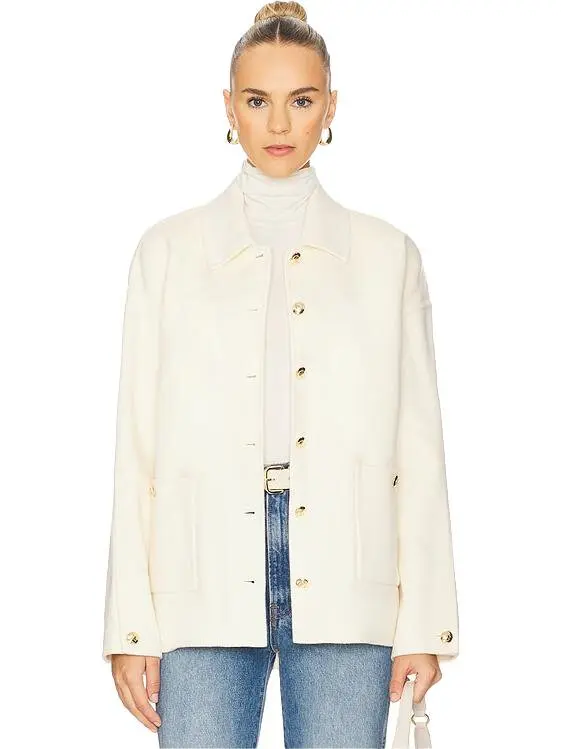 ANINE BING Luca Jacket - Ivory