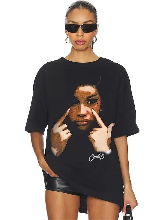 OTHER HER Cardi B Look Tee - Black