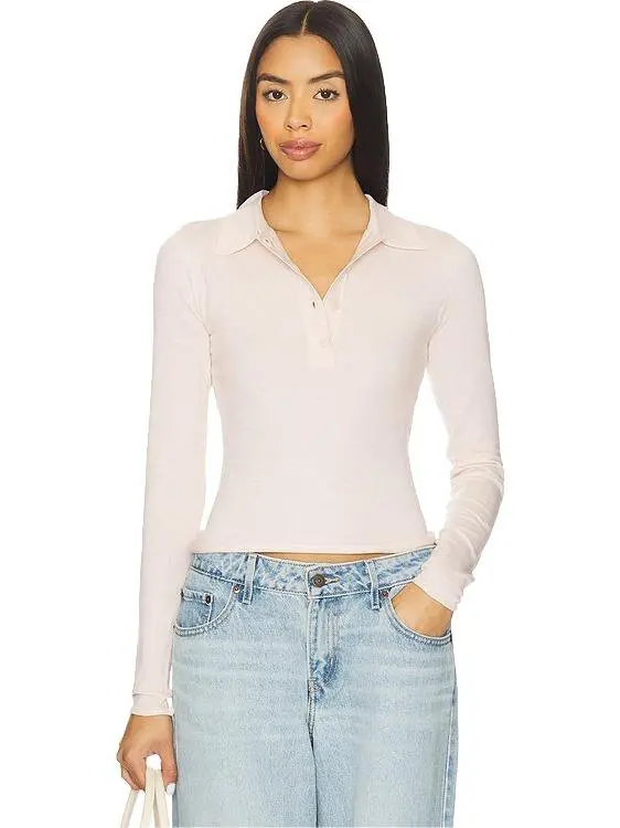 SNDYS Veda Long Sleeve Top - Creme