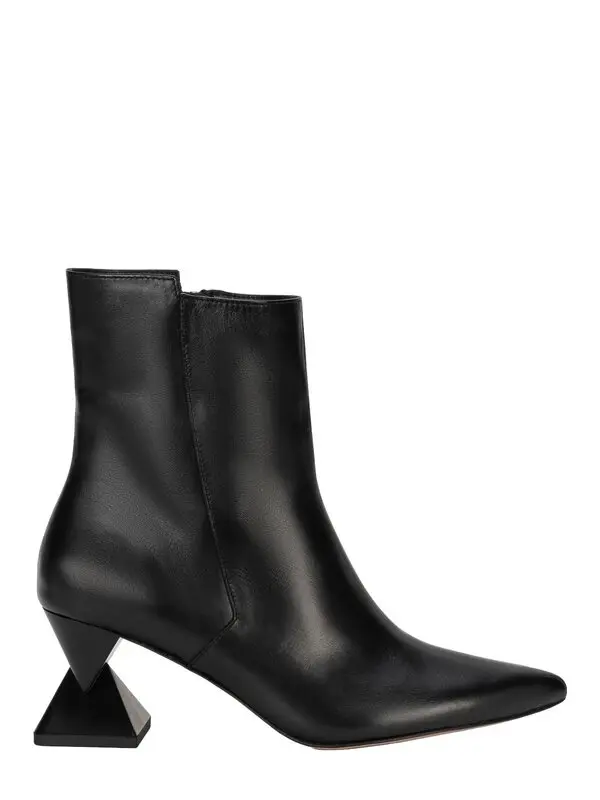 CHRIS DONOVAN Leaf Mid-calf Boots - Black