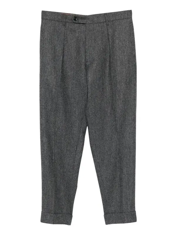 BERWICH Virgin Wool Trousers - Grey