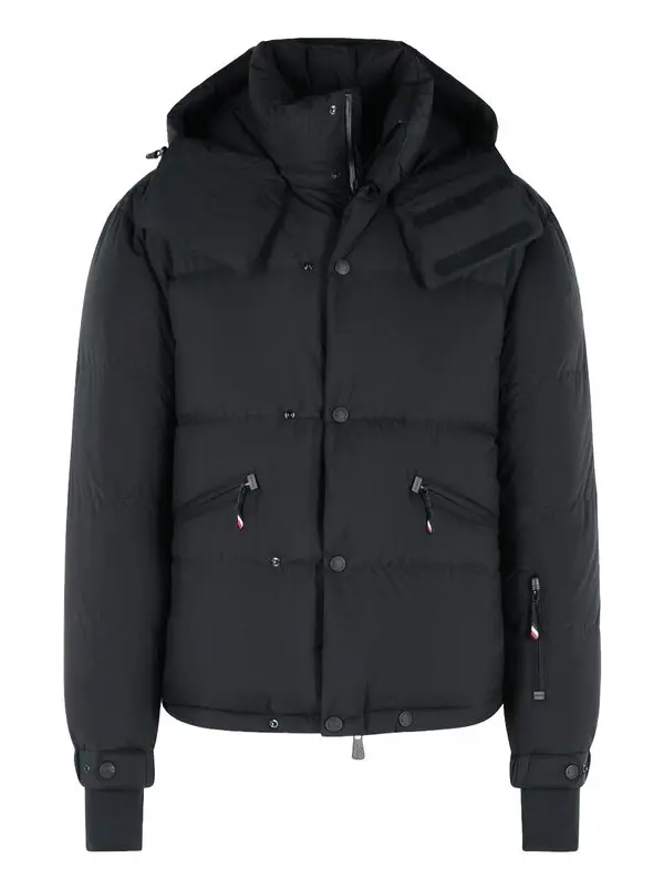 Moncler Coraia Polyamide Hooded Ski Jacket - Black