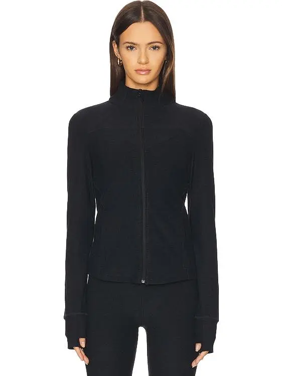 Beyond Yoga Spacedye Trails Active Jacket - Black