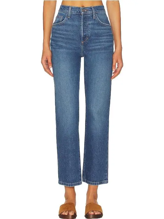 FAVORITE DAUGHTER Valentina Straight Leg Jeans - Blue