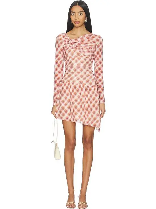 SOVERE / Euphoria Longsleeve Dress - Rust
