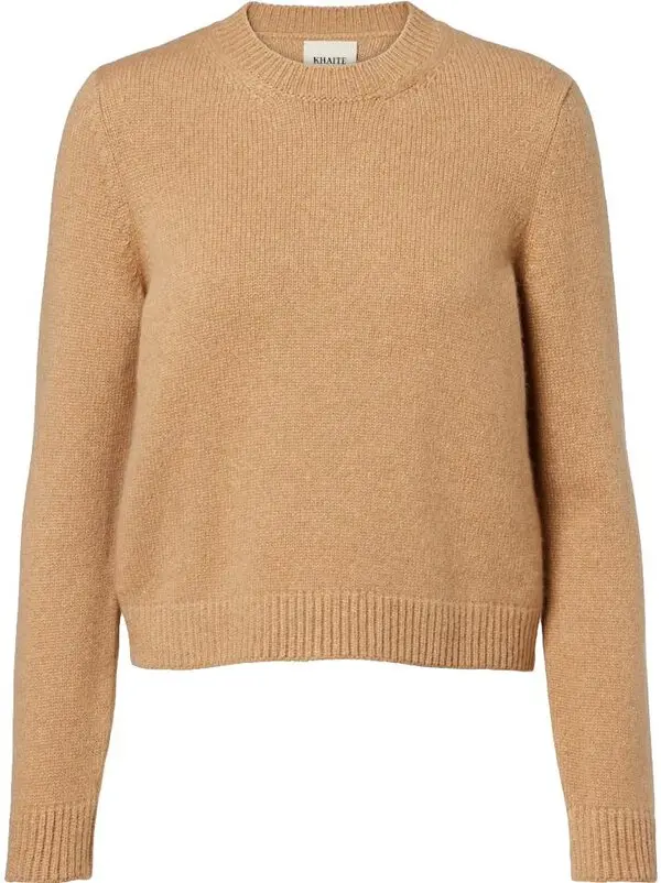 Khaite Leta Cashmere Sweater - Beige