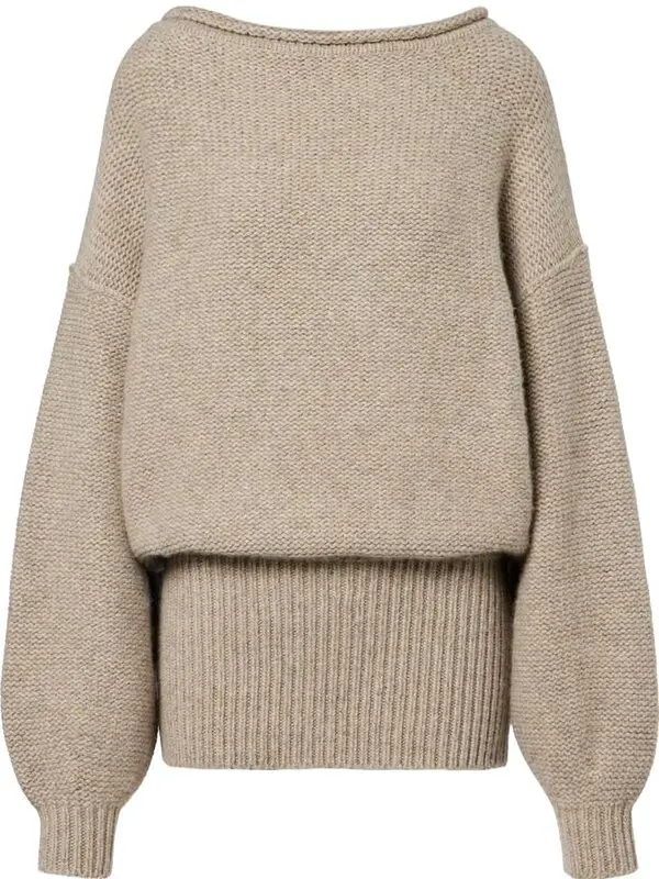 Khaite Jonte Cashmere Sweater - Beige