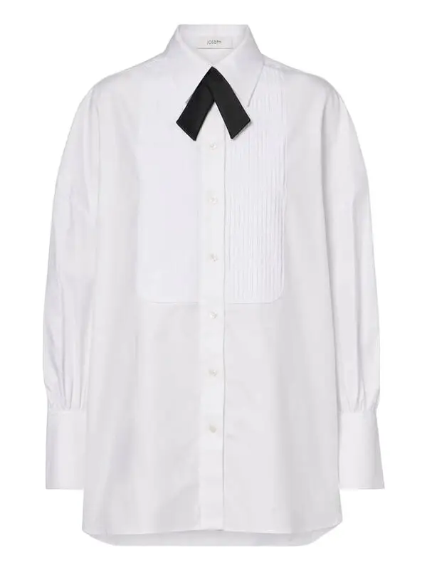 JOSEPH Ferrus Cotton Shirt - White