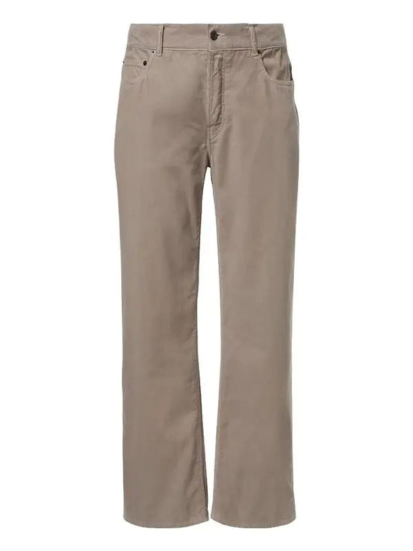 THE ROW Rossen Straight-leg Corduroy Pants - Beige
