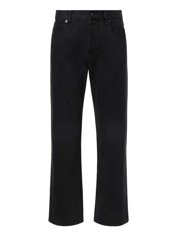 THE ROW Rossen Straight Jeans - Black