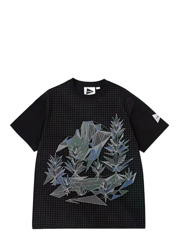 Gramicci X And Wander Yosemite Graphic-print T-shirt - Black