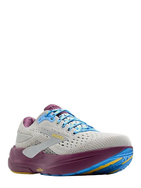 Brooks Ghost Max 3 Rundisney Wine & Dinein Sneakers - Silver/merlot
