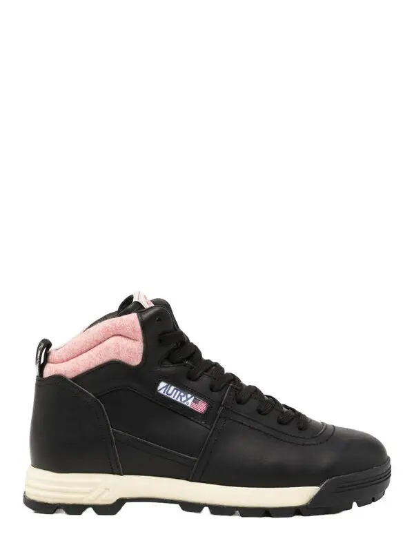 AUTRY Malga Mid Top Sneakers - Black