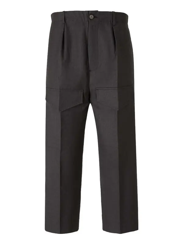 SETCHU Wide Dress Pants - Grey