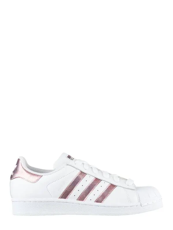 Adidas Superstar J Clear Orange Lenticular - White