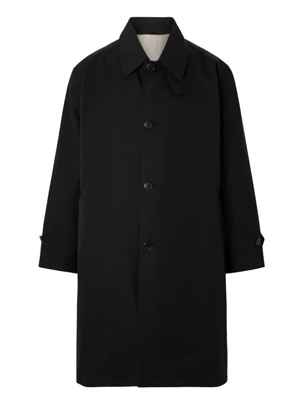 MFPEN Cotton-gabardine Coat - Black