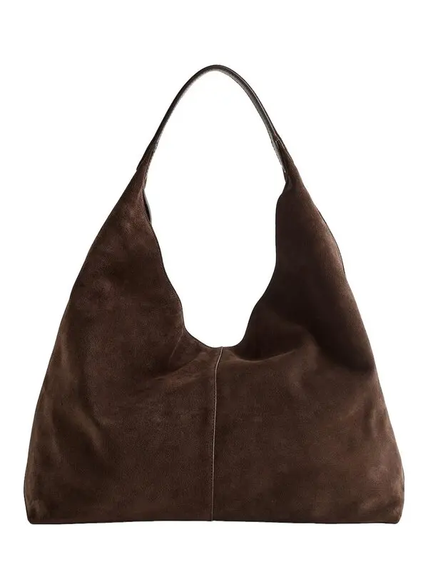 Madewell The Mylie Large Shoulder Bag - Dark Carob