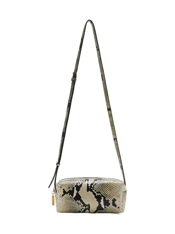 Khaite Kye Mini Calfskin Crossbody Bag - Animal