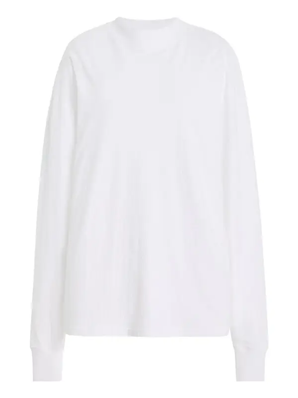 THE ROW Raveena Cotton Jersey T-shirt - White