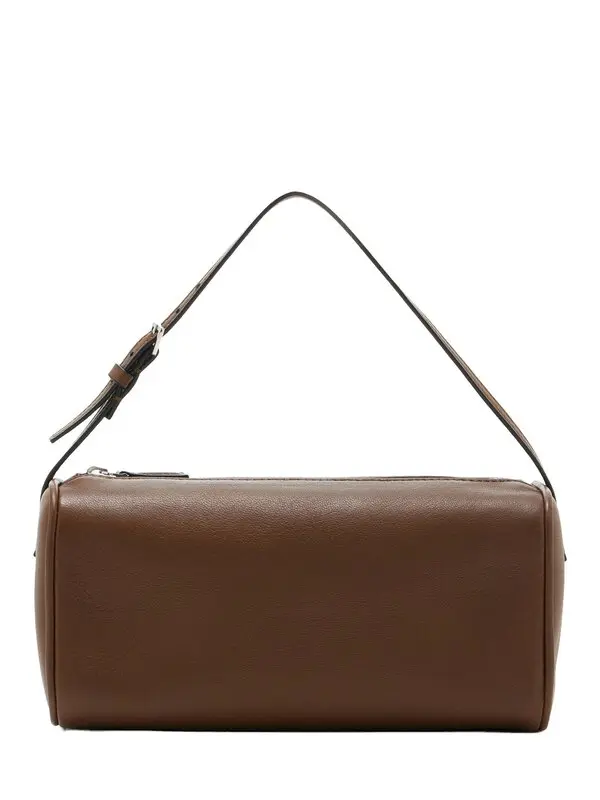 THE ROW 90's Nappa Leather Top Handle Bag - Neutral