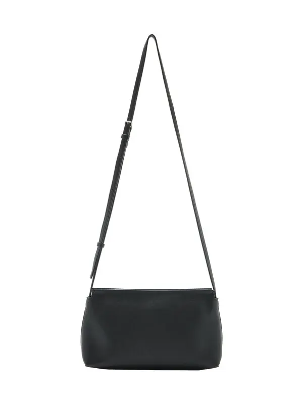 THE ROW Rene Leather Crossbody Bag - Black